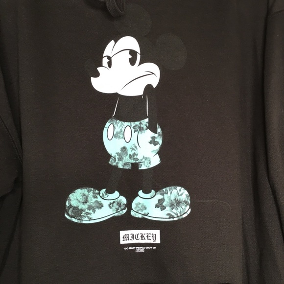 Neff | Shirts | Disney X Neff Mickey Mouse Shrug Life Hoodie | Poshmark